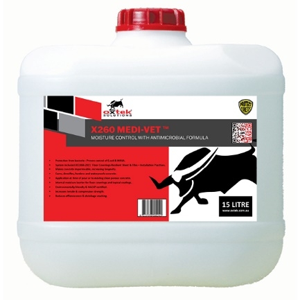 X260 Medi-Vet™ - Moisture Control with Antimicrobial Formula